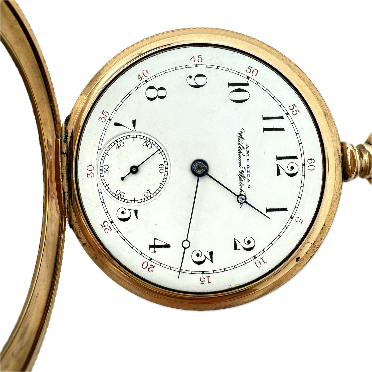 Antique 16 Size Waltham Pocket Watch Grade Riverside Gold Filled Beade ...