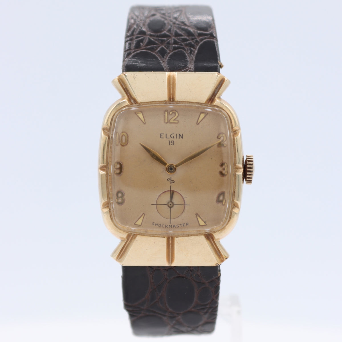 Vintage Elgin 8605 Gardner 21 Jewel Men's Mechanical Wristwatch 713 US ...