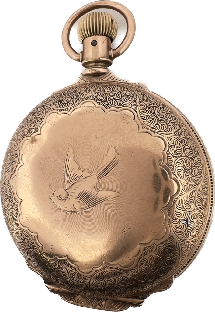 Antique 18 Size Hamilton Hunter Pocket Watch Grade 925 Gold Filled Run ...