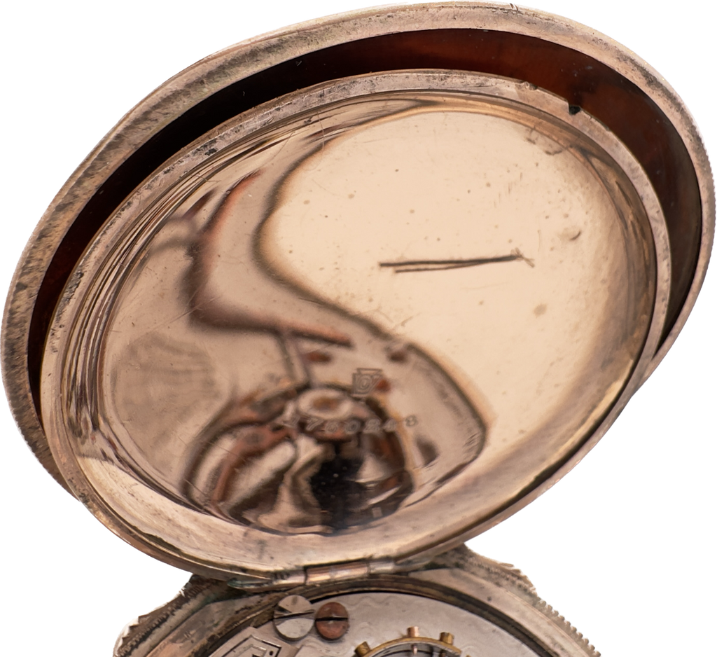 Antique 18 Size Hamilton Hunter Pocket Watch Grade 925 Gold Filled Run ...