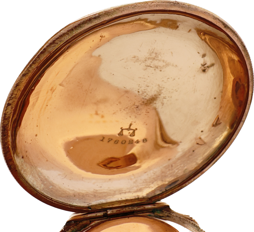 Antique 18 Size Hamilton Hunter Pocket Watch Grade 925 Gold Filled Run ...