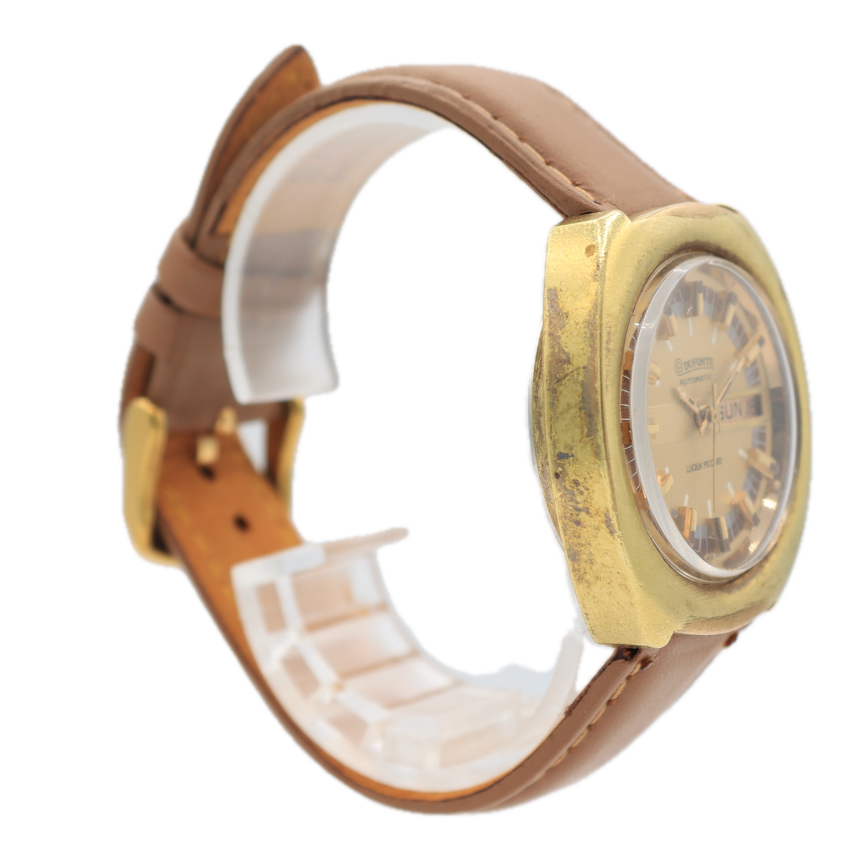 Vintage Lucien Piccard Dufonte Men's Automatic Wristwatch 908 Swiss Go ...