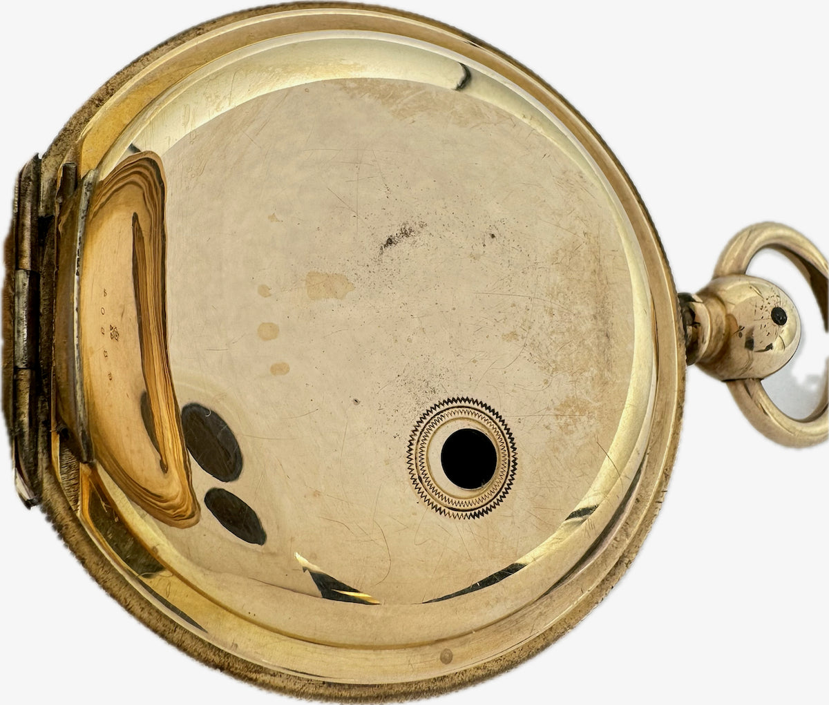 Antique 18 Size J. Boss Hunter Pocket Watch Case Gold Filled Key Wind ...