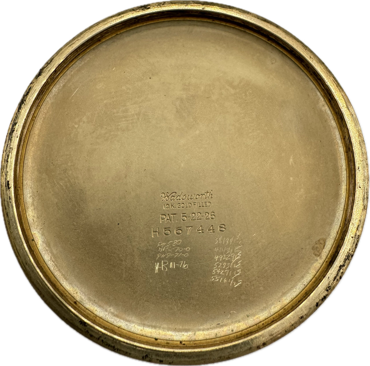 Antique 16S Hamilton Railway Special Bar Over Crown Pocket Watch 992B ...