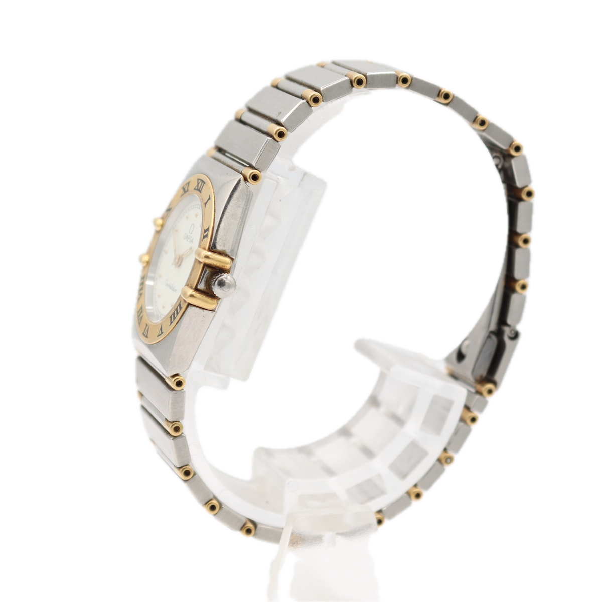 Vintage Omega 795.1080 Constellation Ladies Quartz Wristwatch 18k Gold ...