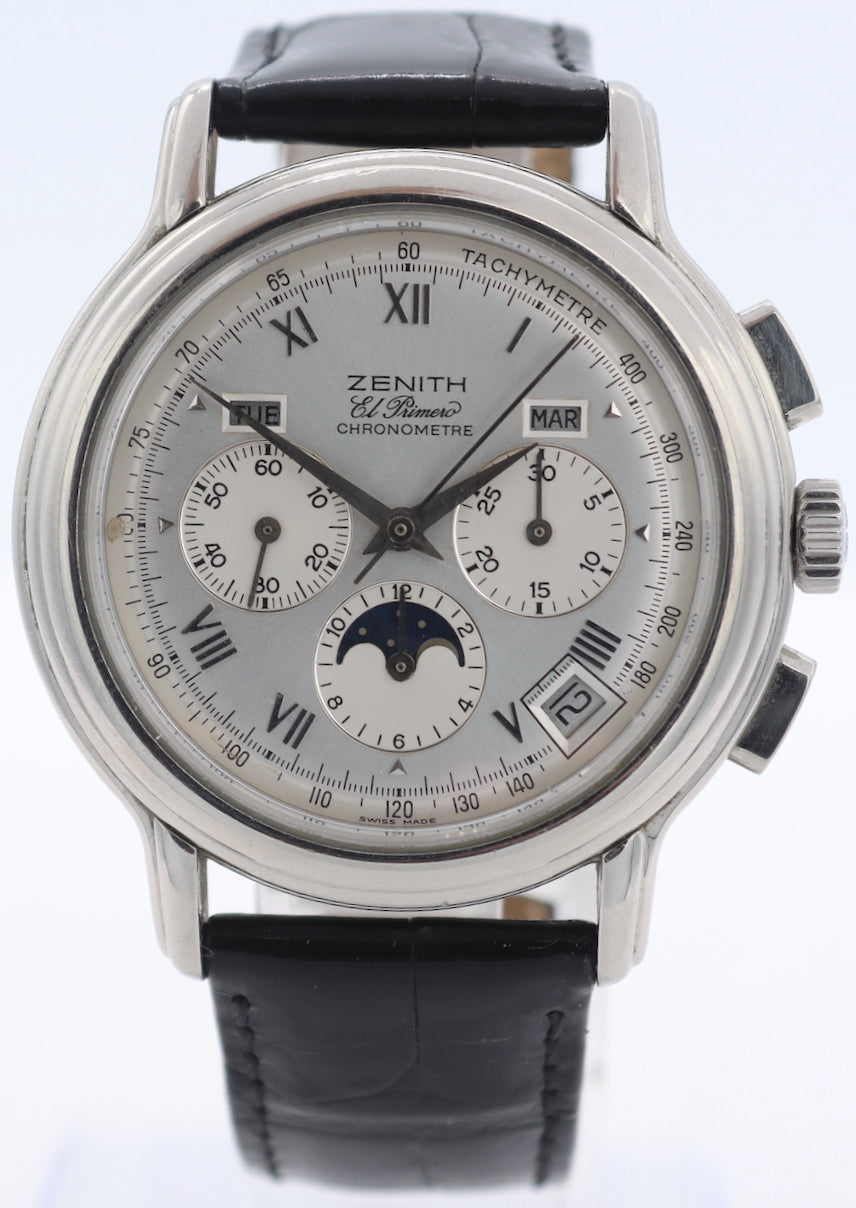 Vintage Zenith Chronomaster Triple Date Moon Phase 01.0240.410 ...