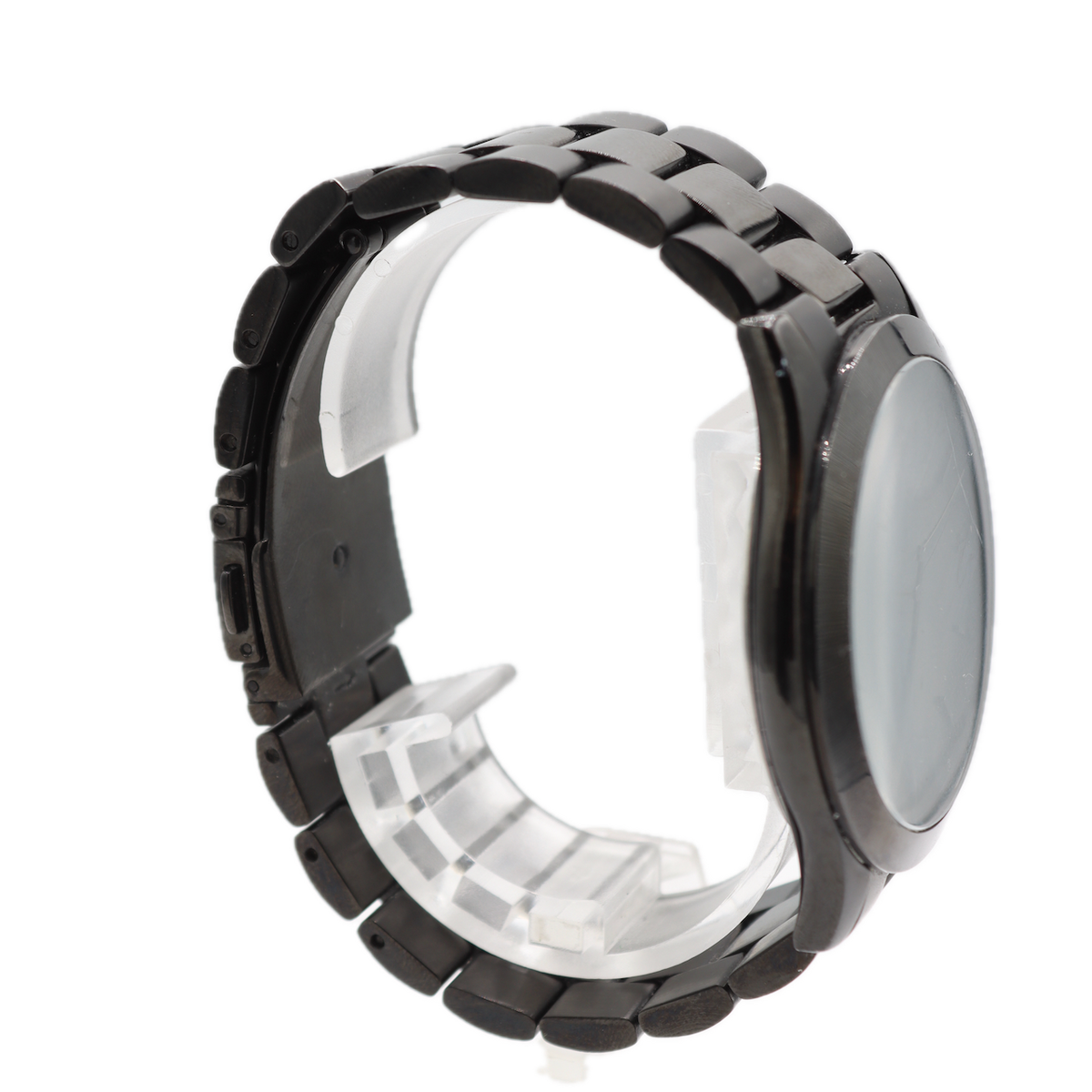 Michael Kors MK-8507 Black Runway Men's Quartz Wristwatch Stainless St ...