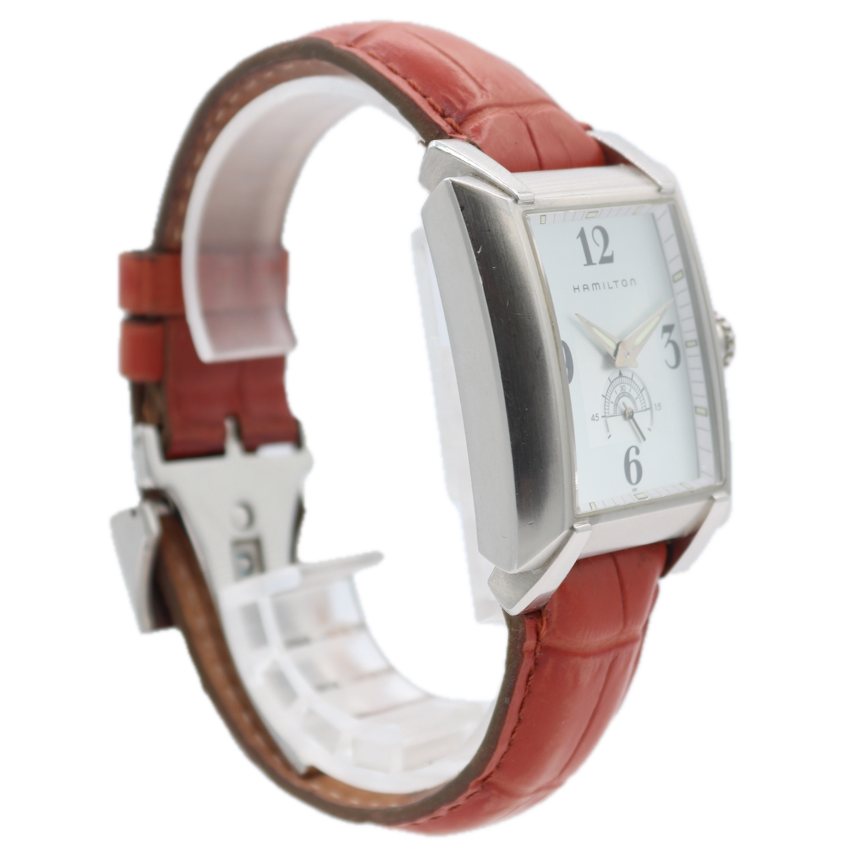 35mm Hamilton H304110 Trent Men's Quartz Wristwatch ETA 902.501 Swiss ...