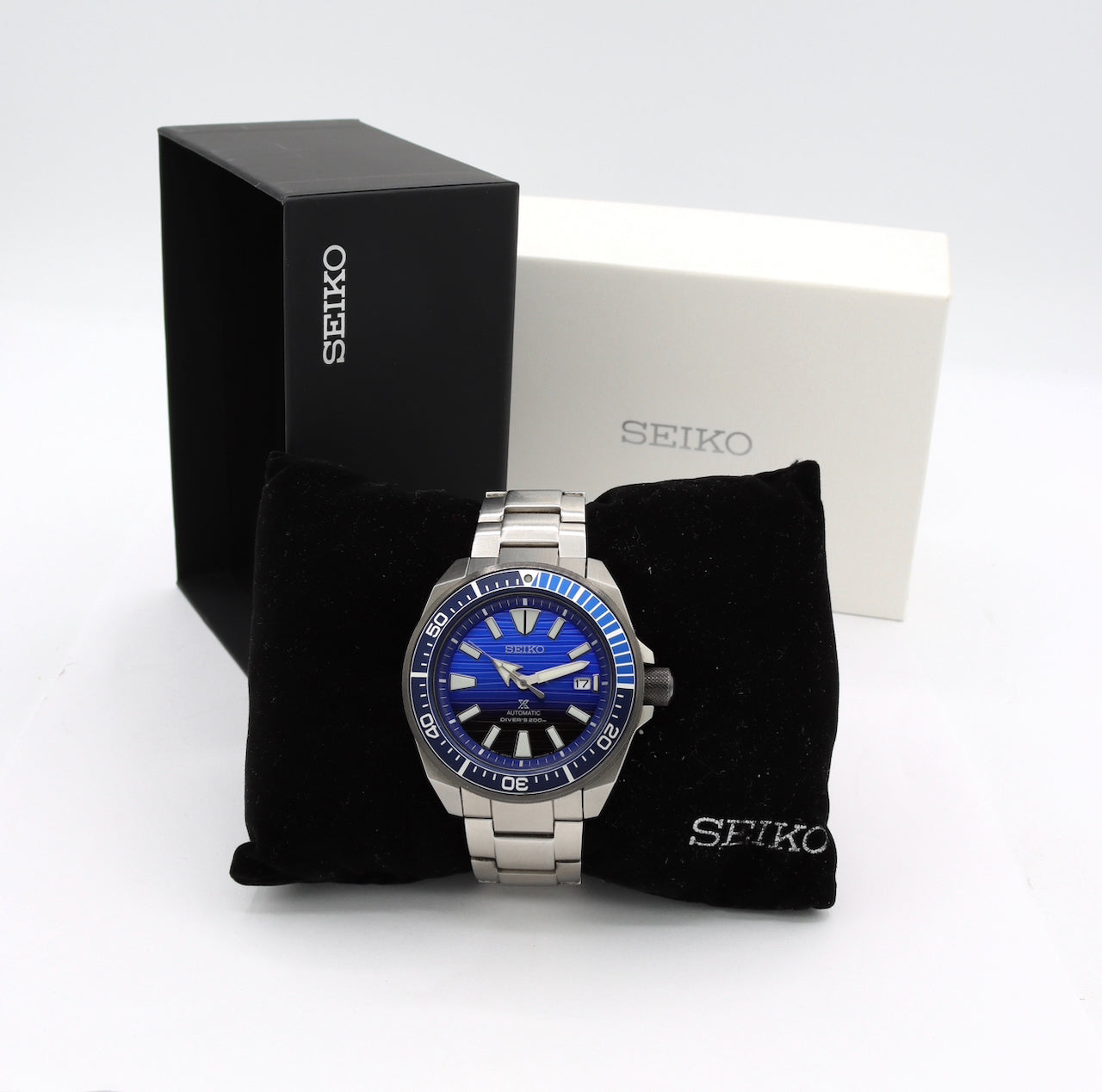 Seiko SRPC93 Prospex Samurai Save the Ocean Men's Automatic Wristwatch ...