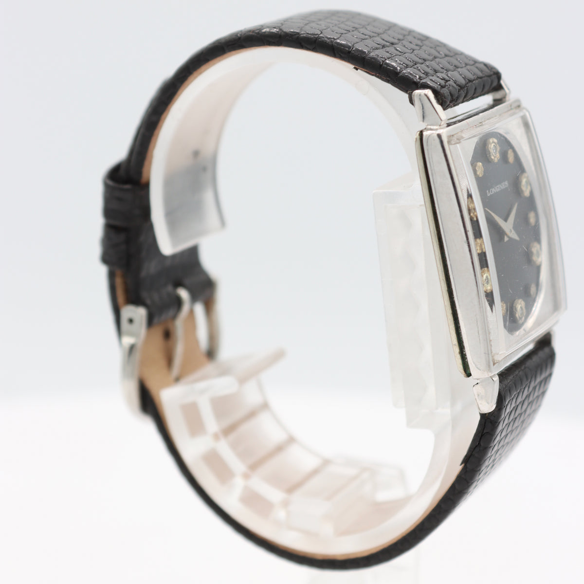 Vintage Longines 3007 528 Diamond Dial Men's Mechanical Wristwatch 520 ...