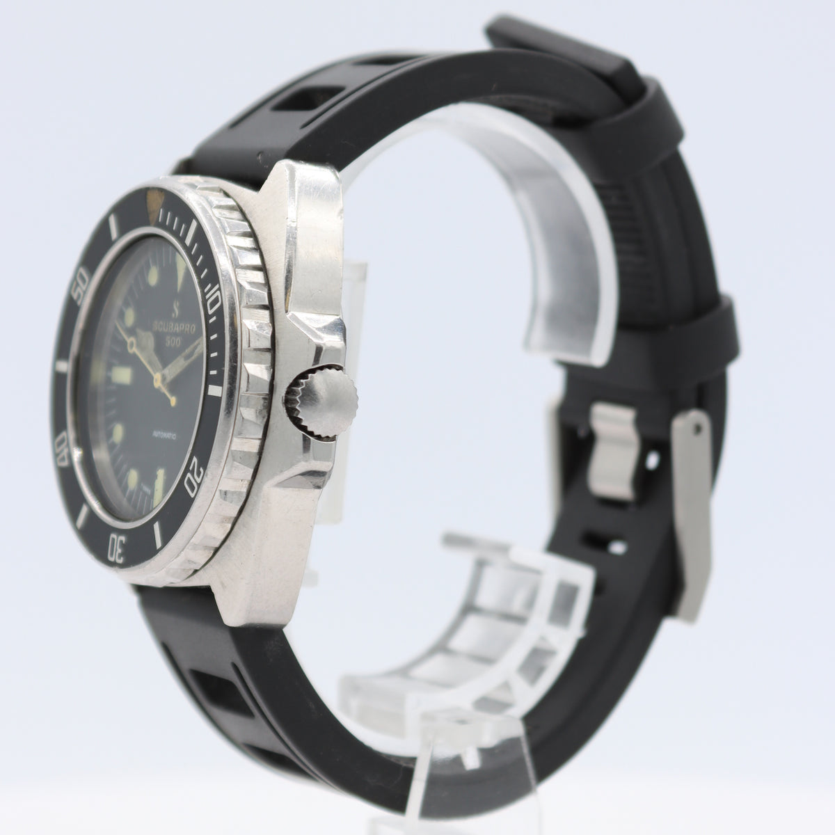 Vintage 41mm Scubapro 500 Diver Men's Automatic Wristwatch 2784 Swiss ...