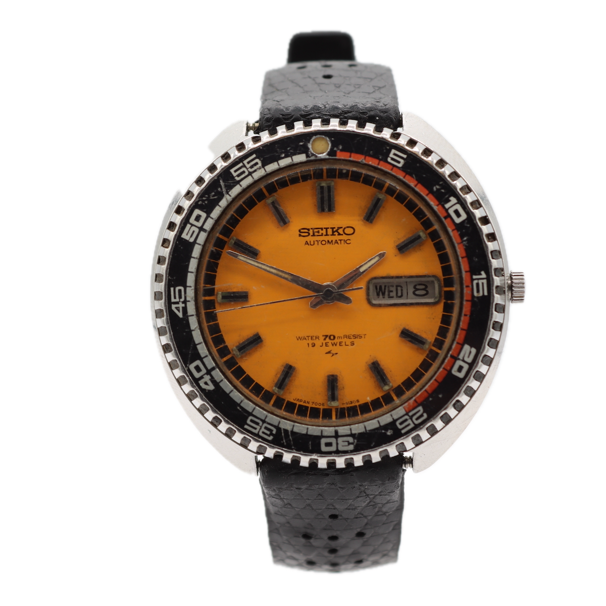Vintage 1972 Seiko 7006-8030 Rally Diver Men's Automatic Wristwatch 70 ...
