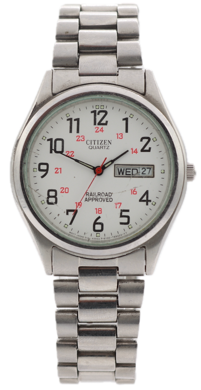 Vintage Citizen Railroad Approved Day Date 8100-847539 – thewatchpreserve