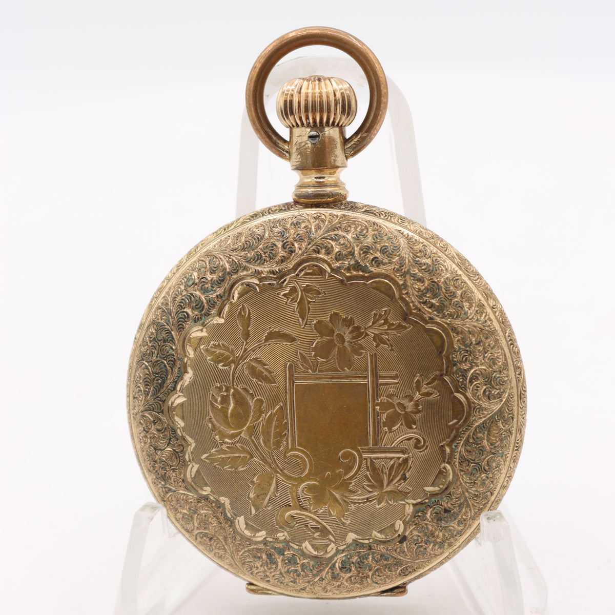 Antique 18S New York Standard Empire State Pocket Watch Grade 35 Fancy ...