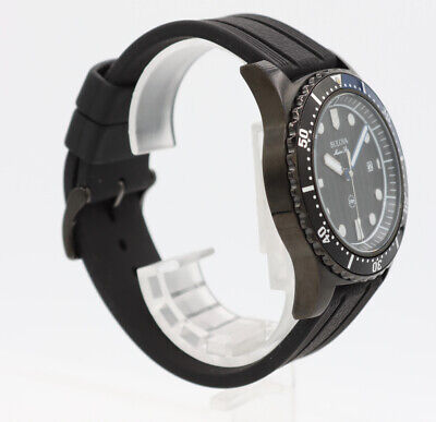 42mm Bulova 98B159 Marine Star Men's Quartz Wristwatch Steel Diver Sty ...