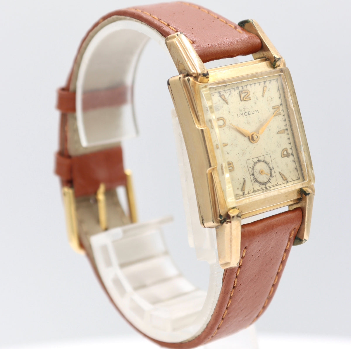 Vintage 24mm Lyceum 264086 Men's Mechanical Wristwatch 86 A Swiss 10k ...