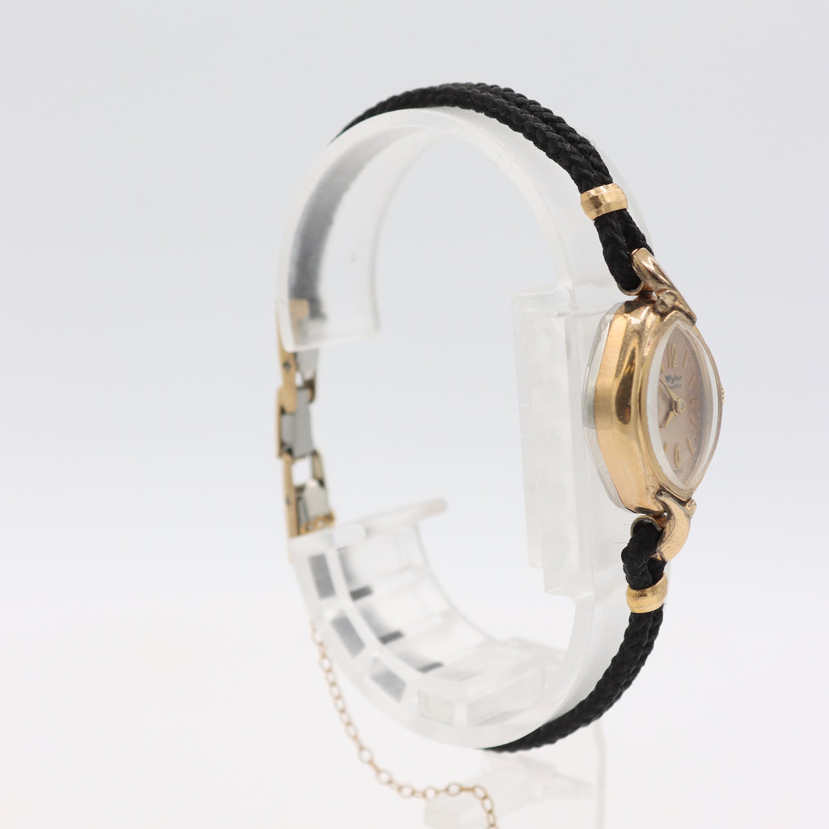 Vintage Wyler Ladies Mechanical Wristwatch WC 31 Swiss 10k RGP & Steel ...