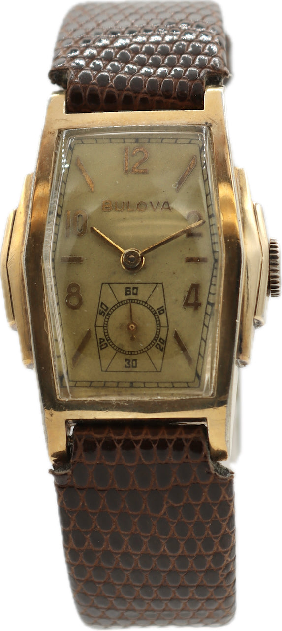 Vintage Bulova American Clipper Men's Mechanical Wristwatch 10AE USA 1 ...