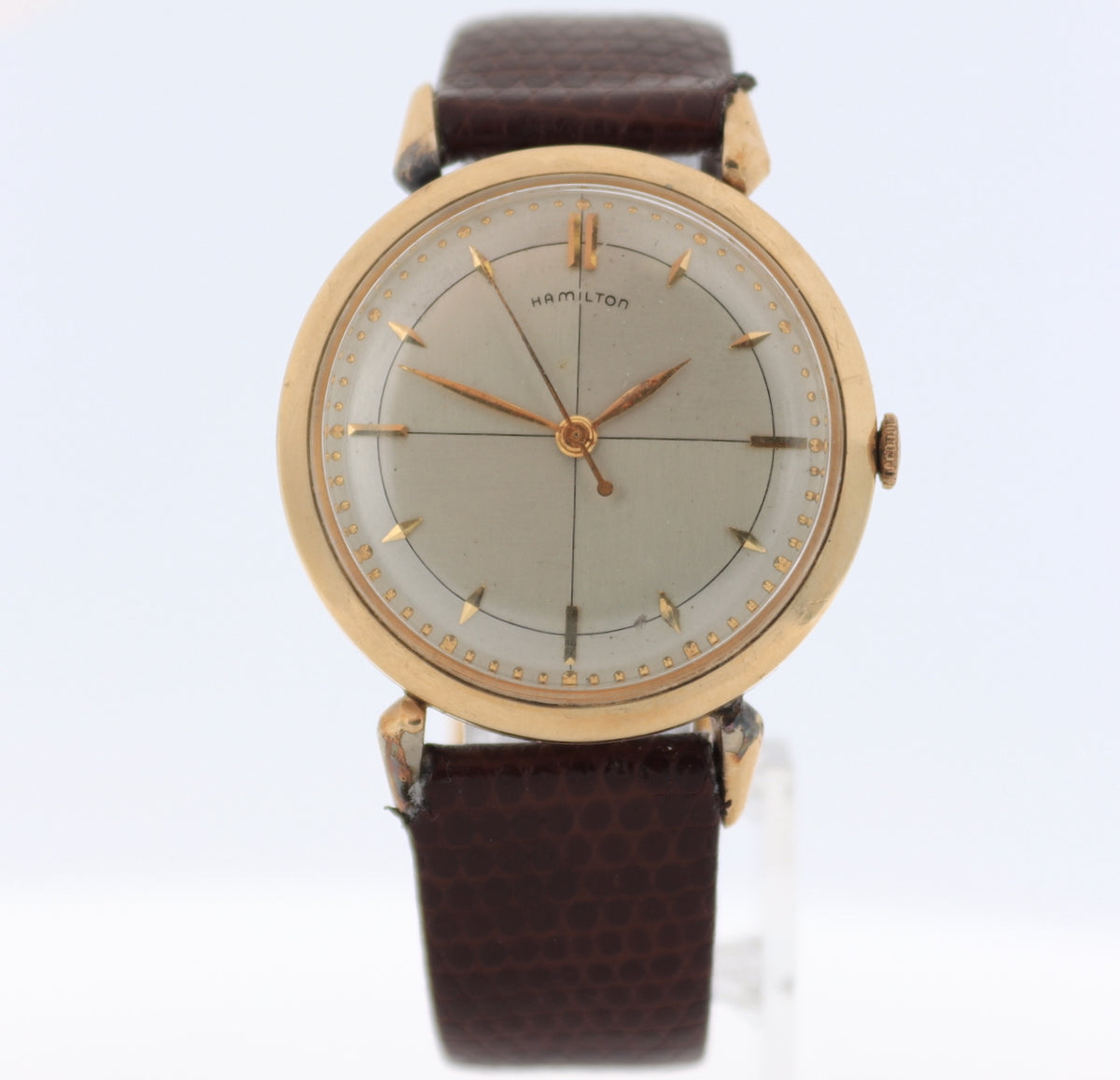 Vintage Hamilton Rodney Sector Men's Mechanical Wristwatch 748 USA 10k ...