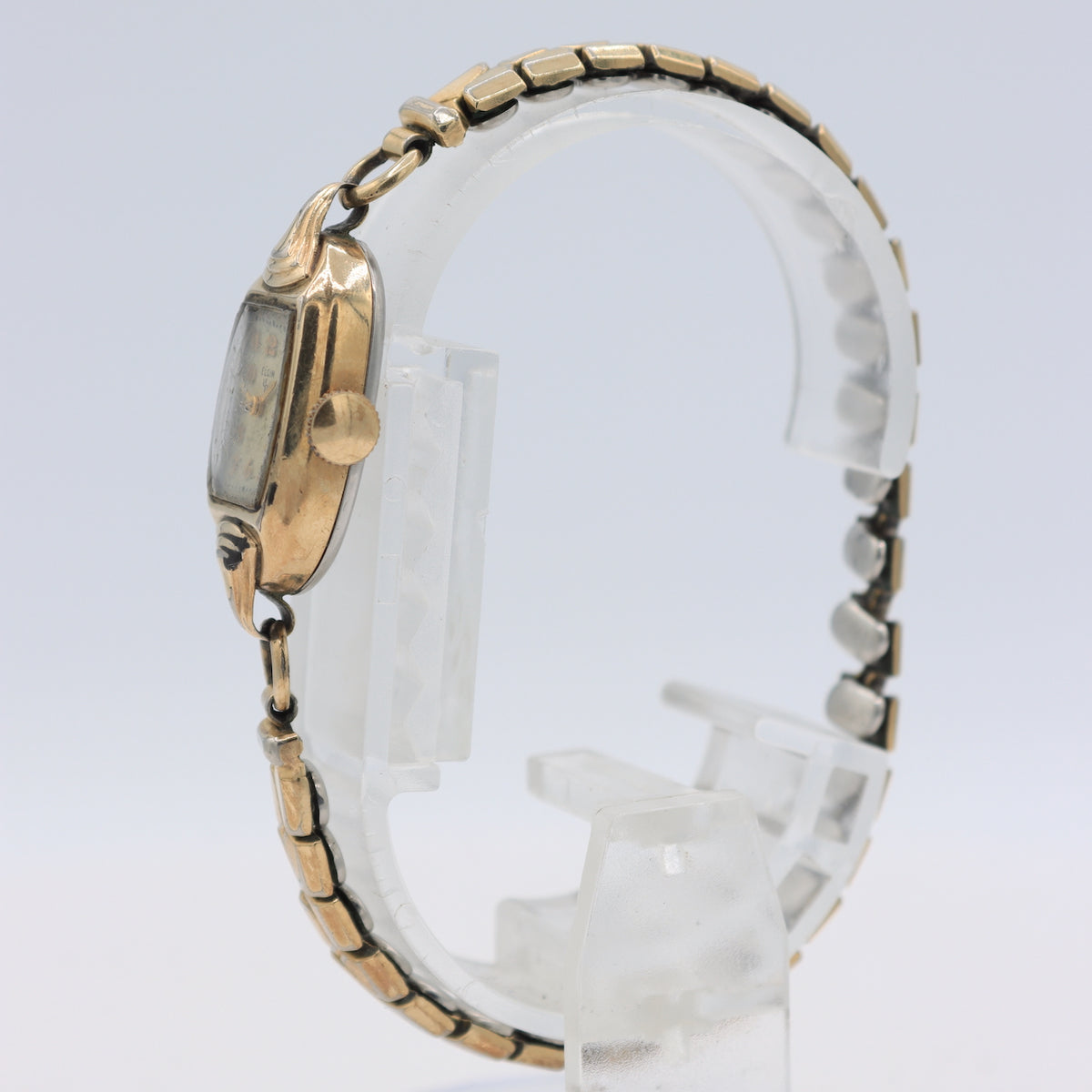 Vintage Elgin Durapower Ladies Mechanical Wristwatch 541 USA Chrome w ...