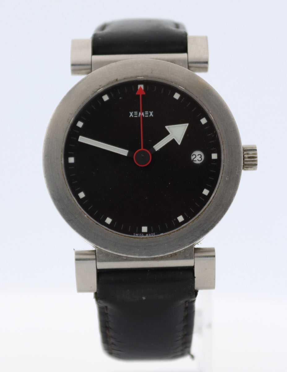 Vintage Xemex 210-2092 Design Kulling Men's Quartz Wristwatch Swiss St ...