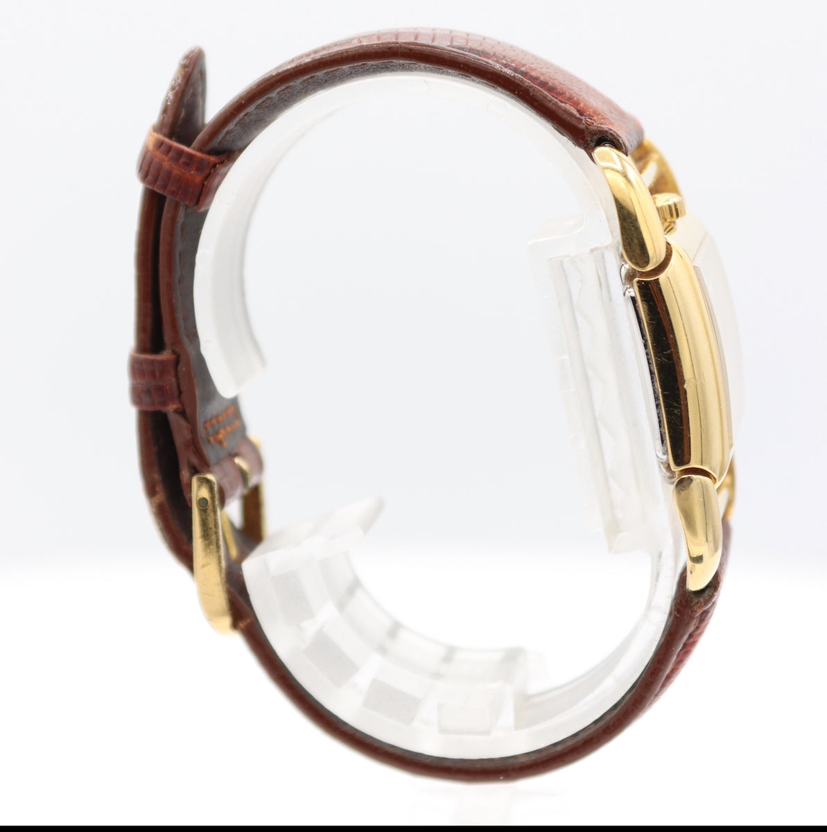 Vintage Hamilton 6176 Contour Reissue Men's Quartz Wristwatch Gold Ton ...