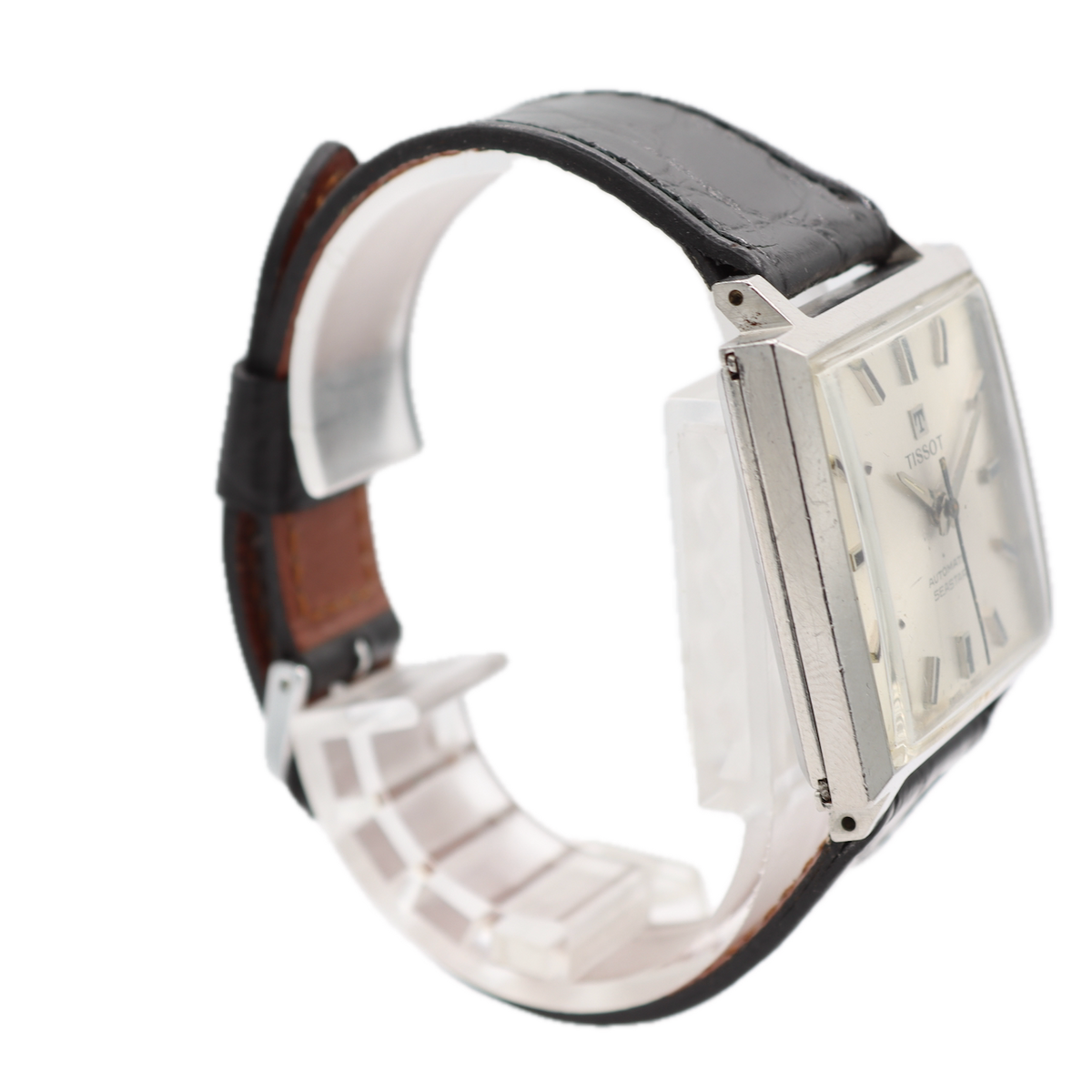 Vintage Tissot Seastar Square Men's Automatic Wristwatch Swiss Stainle ...