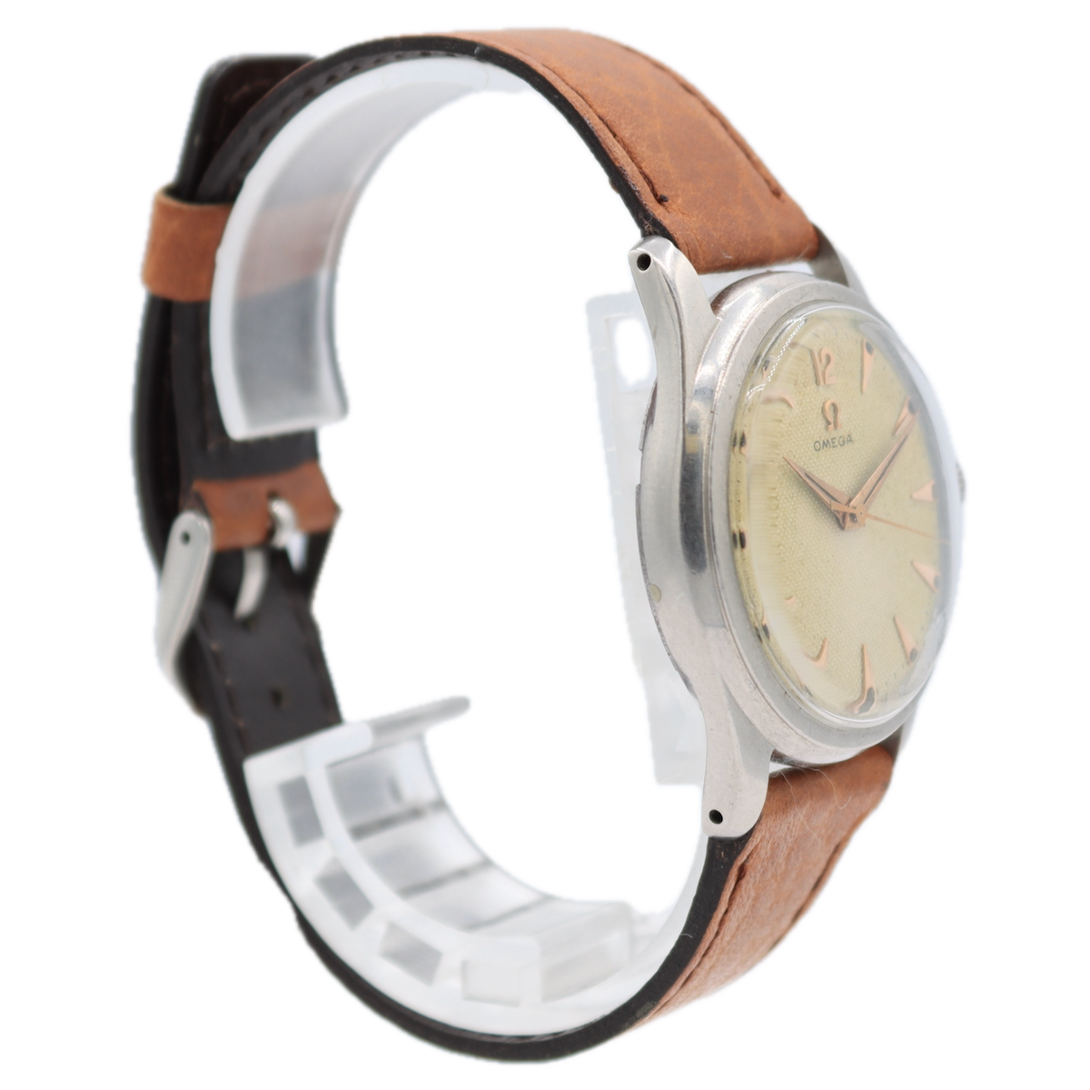 Vintage 33mm Omega 2690 1 Honeycomb 17j Men's Mechanical Wristwatch 42 ...