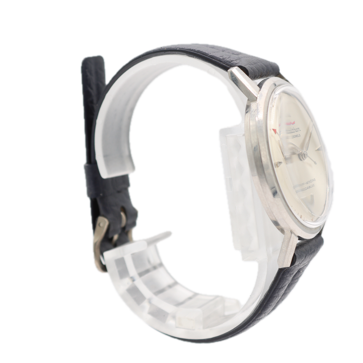 Vintage Waltham Fontomatic Men's Wristwatch FHF 65 Swiss Steel Periphe ...