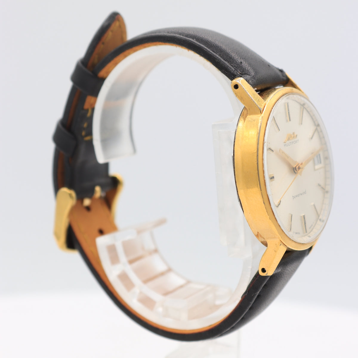 Vintage Mido Multifort Sunburst Date Men's Automatic Wristwatch 1147C ...