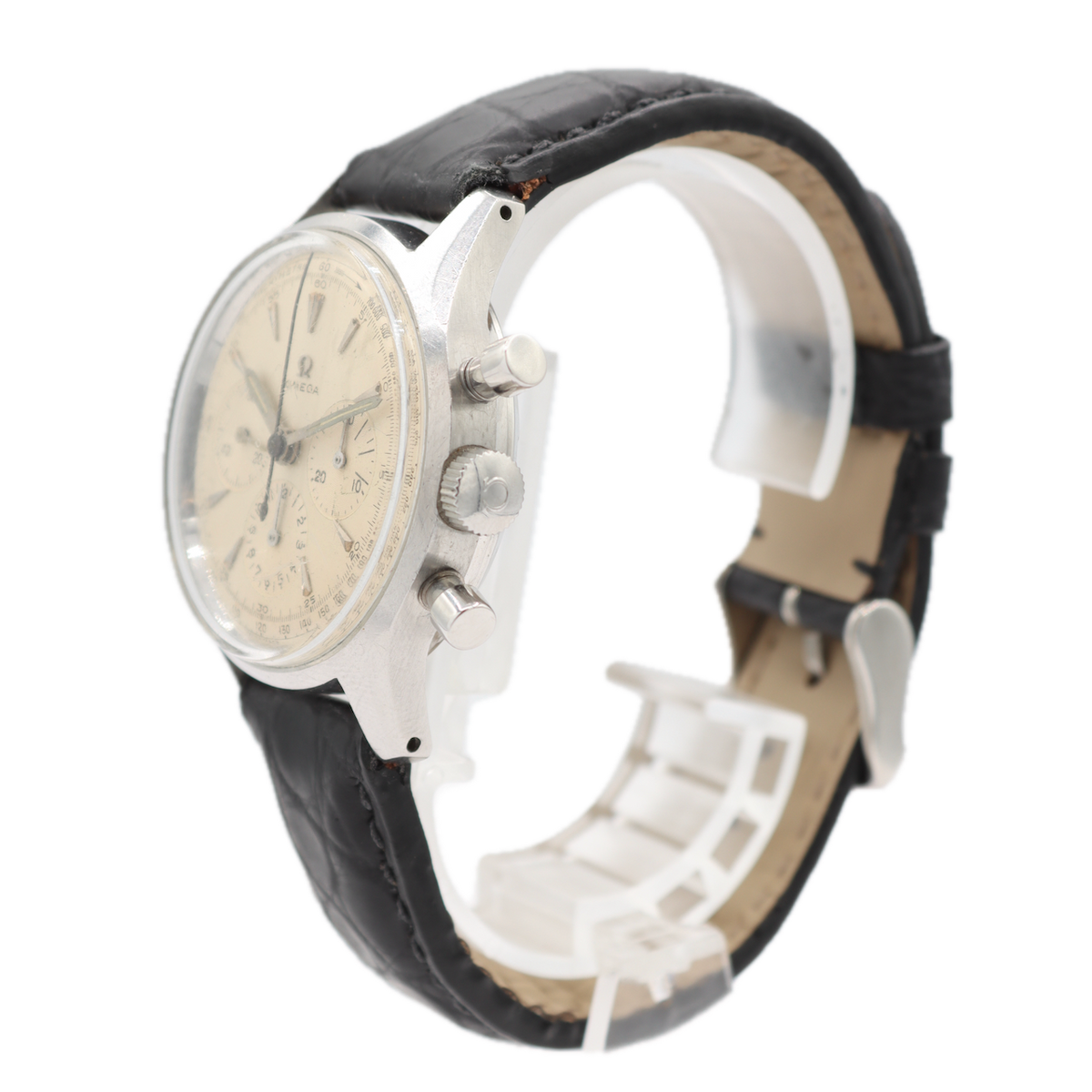 Vintage 1954 Omega 2451-6 Pre Speedy Men's Chronograph Wristwatch 321 ...