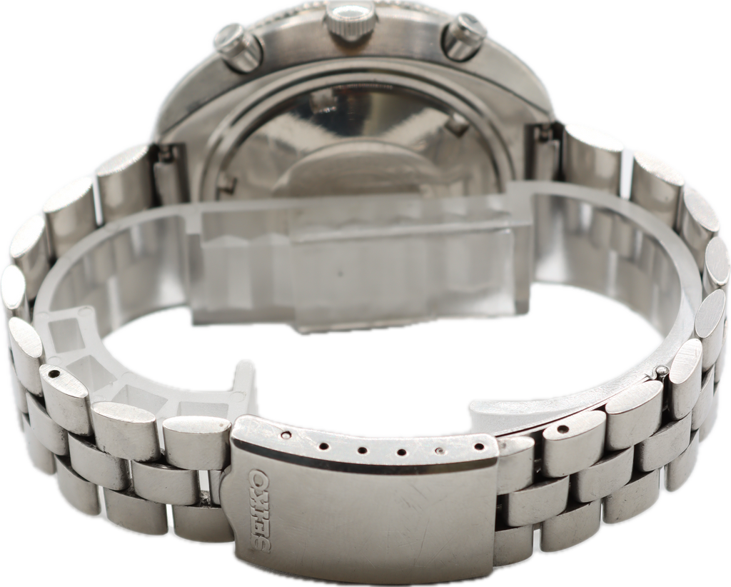 Vintage Seiko Slide Rule Men's Automatic Chronograph Wristwatch 6138-7 ...