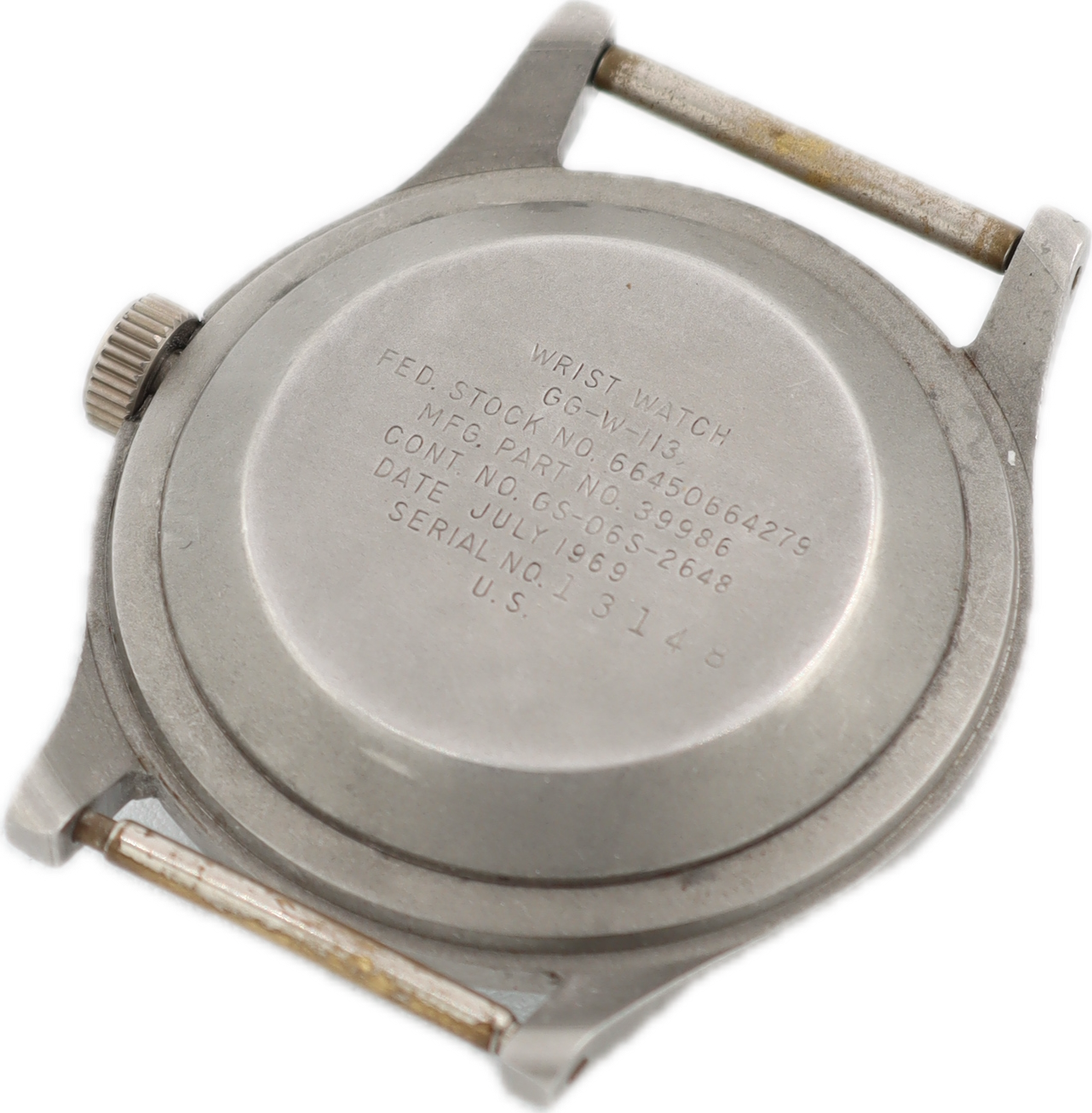 Vintage 34mm 1969 Hamilton Military Men's Mechanical Wristwatch 685 Sw ...