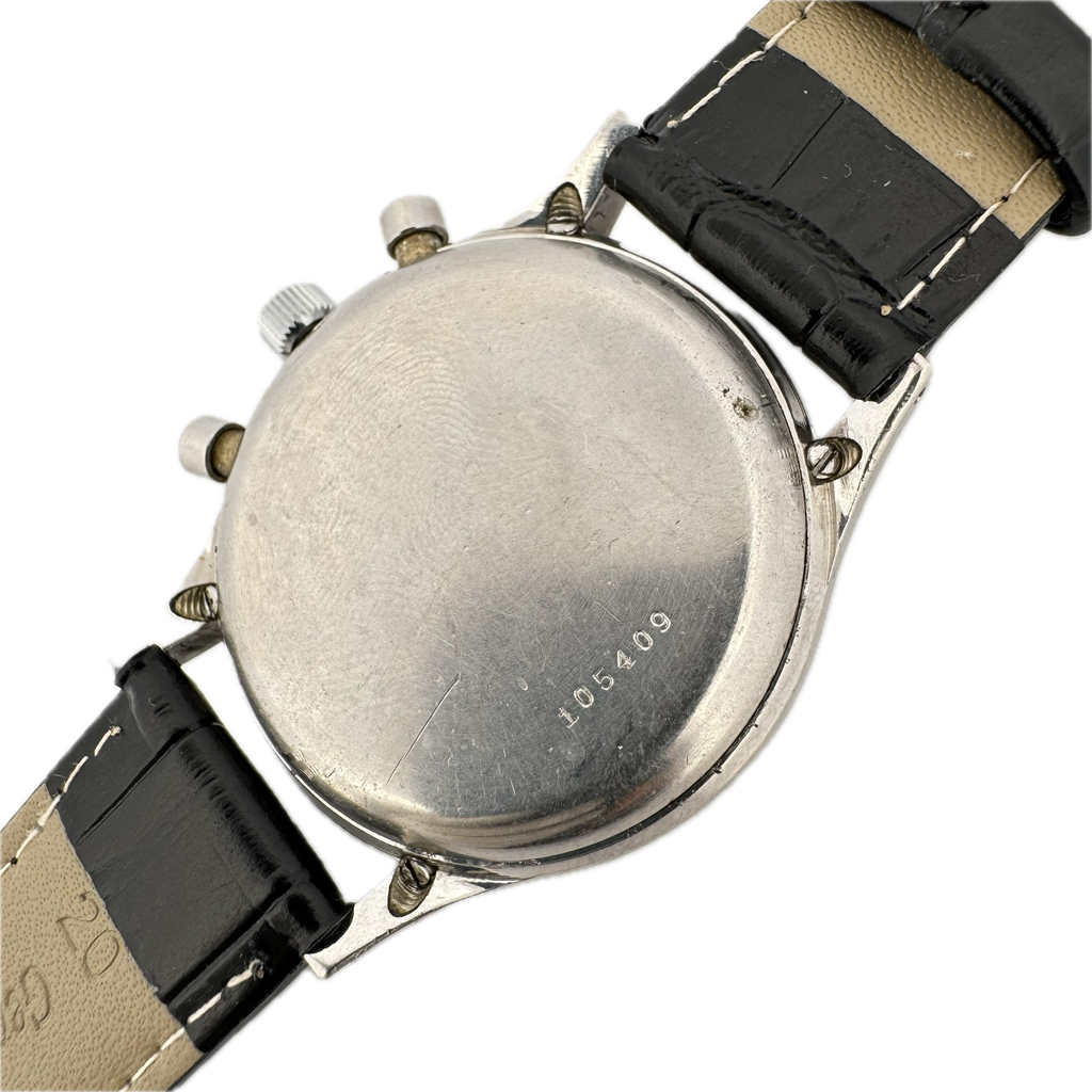 Vintage 36.5mm Lockwood Men's Clamshell Chronograph Wristwatch Venus 1 ...