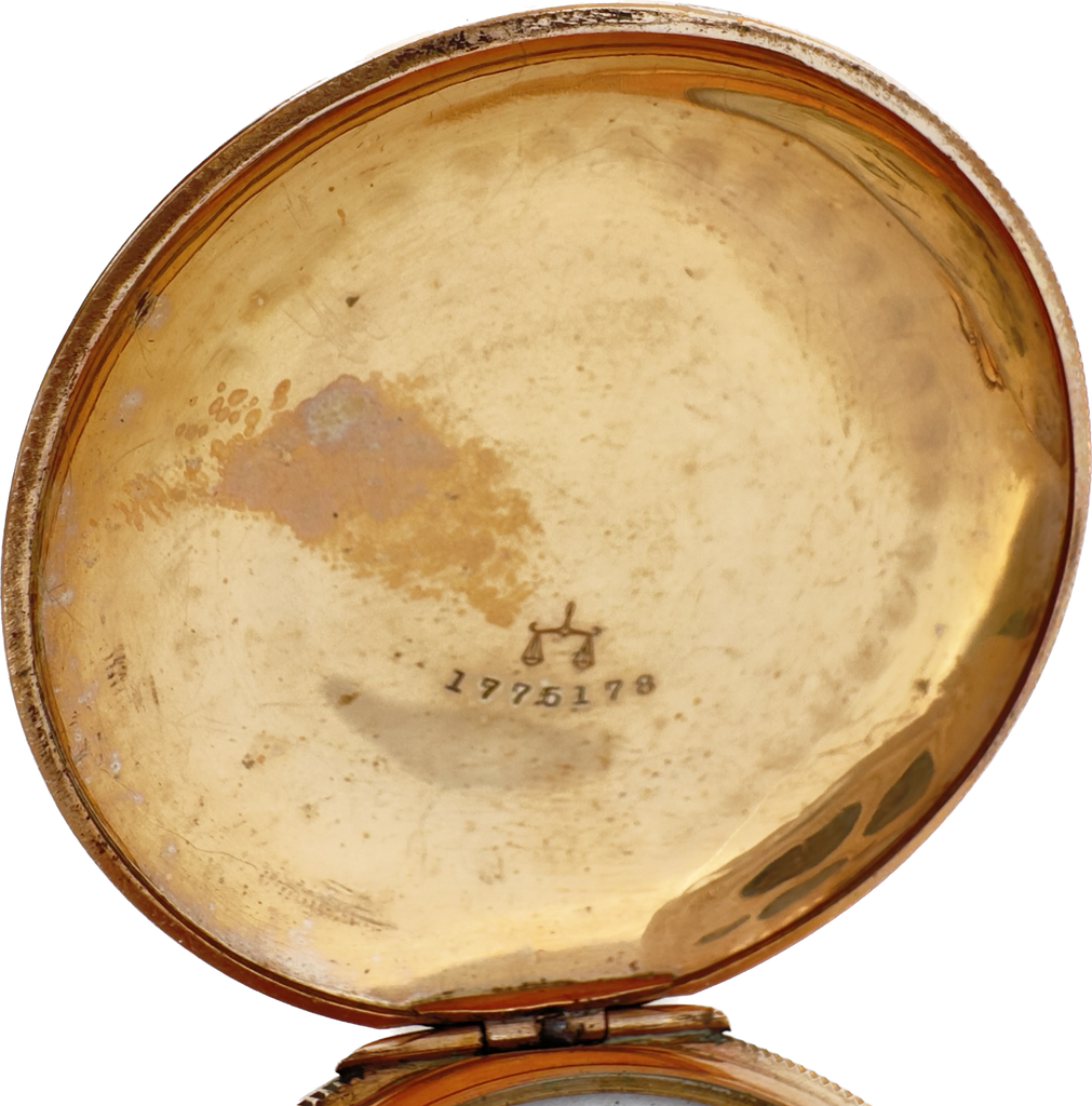 Antique 18 Size Appleton Tracy & Co. Hunter Pocket Watch 10k GF TwoTon ...