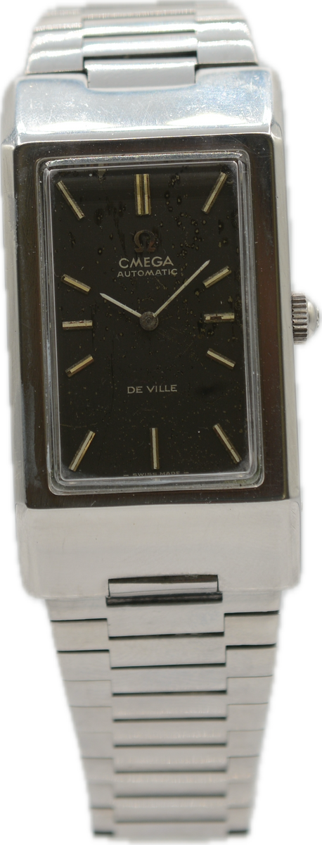 Vintage Omega 155.007 Seamaster DeVille Rectangular Men Automatic Wris ...