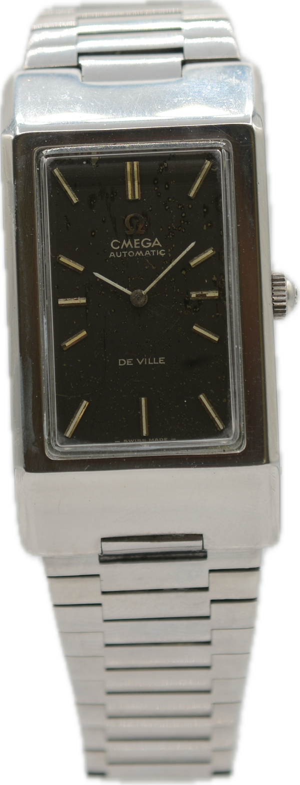 Vintage Omega 155.007 Seamaster DeVille Rectangular Men Automatic Wris ...