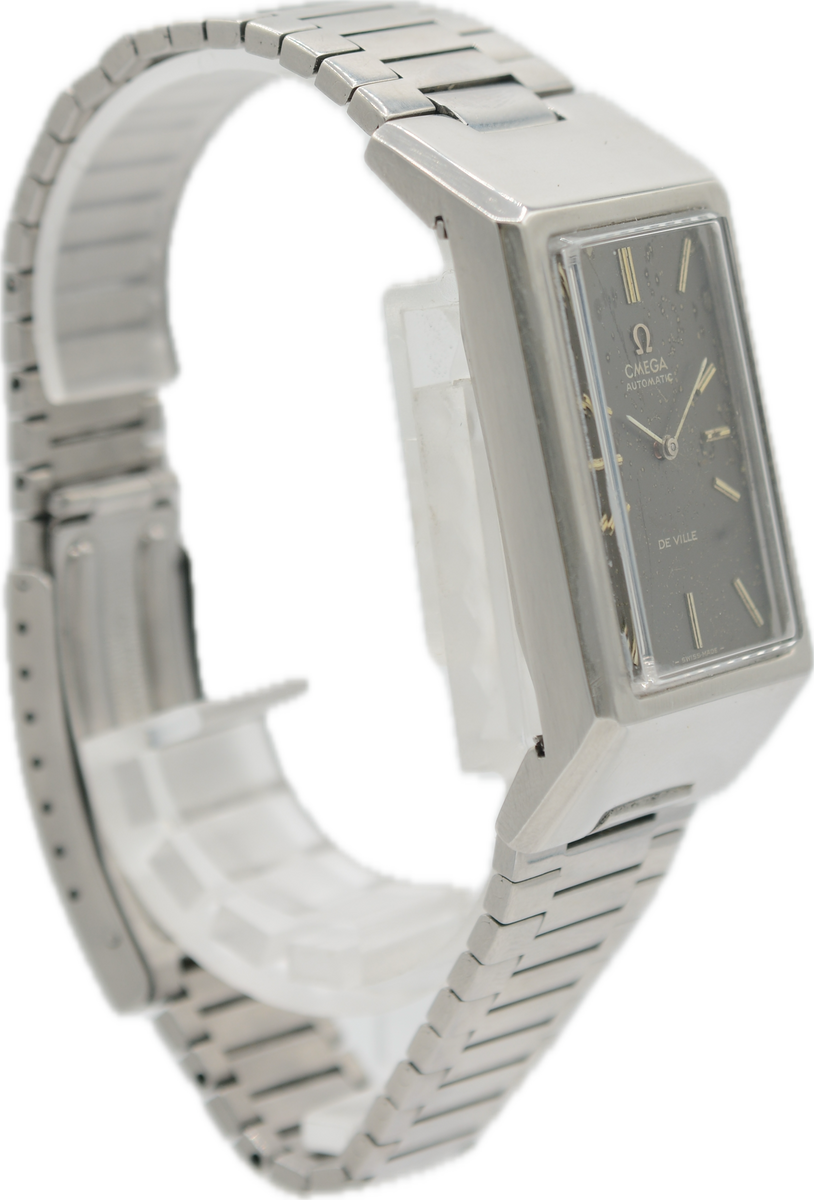 Vintage Omega 155.007 Seamaster DeVille Rectangular Men Automatic Wris ...