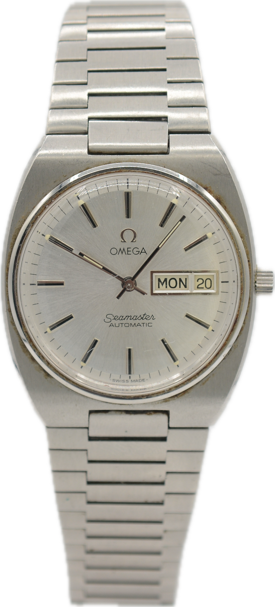 Vintage Omega 166.0216 Seamaster Men's Automatic Wristwatch 1020 Swiss ...