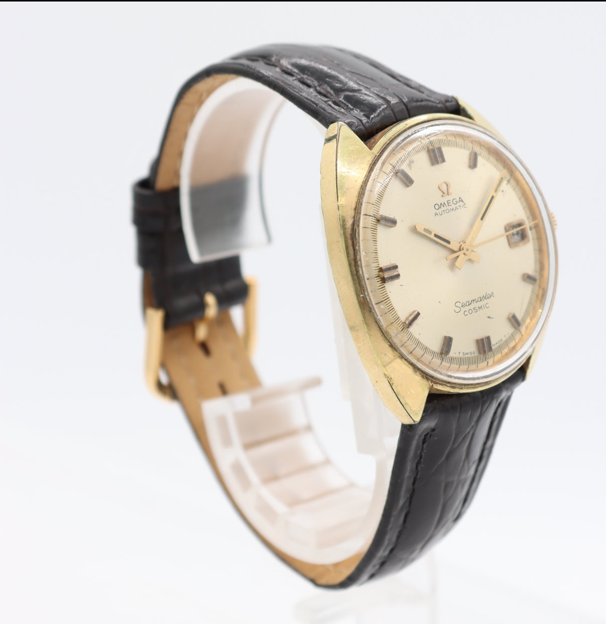 Vintage 35mm Omega 166026 Seamaster Cosmic Men's Automatic Wristwatch – thewatchpreserve