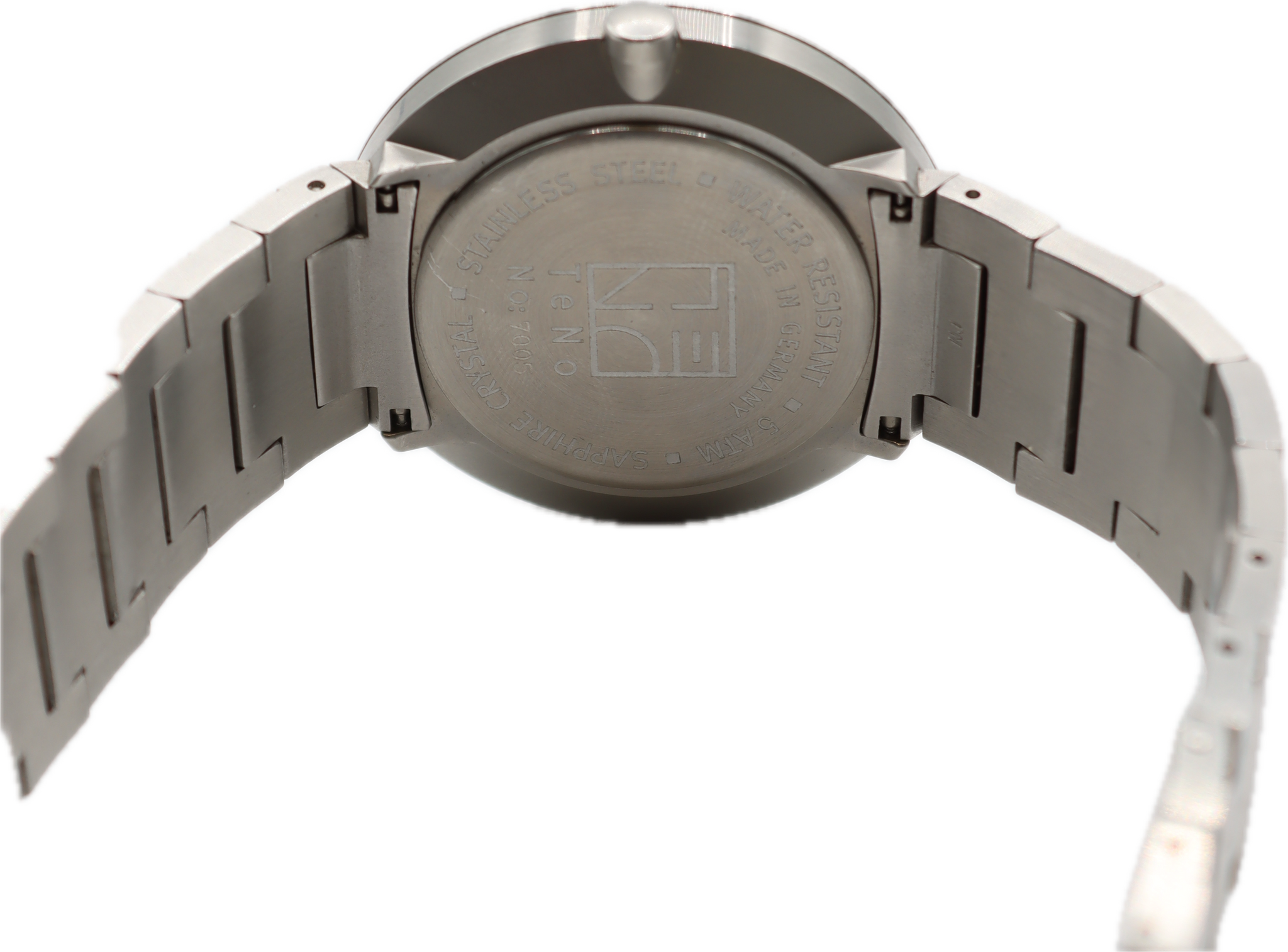 40mm TeNo 7005 Men's Quartz Wristwatch Germany Stainless Steel ...