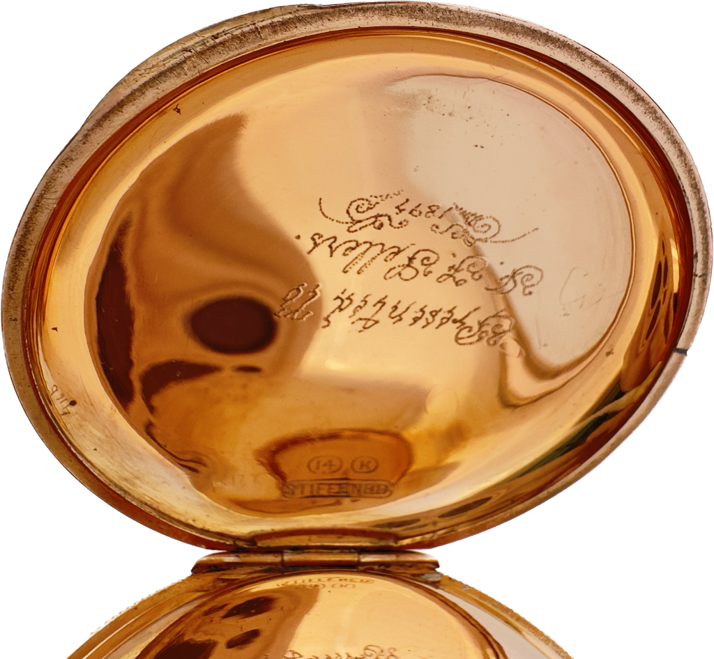 Antique 18S Seth Thomas Lever Brothers Demi Hunter Pocket Watch 152 Go ...
