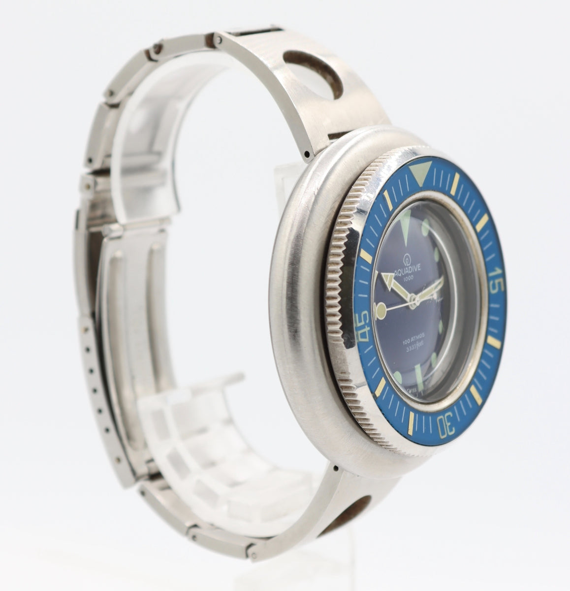 Vintage 50mm Aquadive 1000 Jenny Caribbean Men Automatic Wristwatch Sw ...