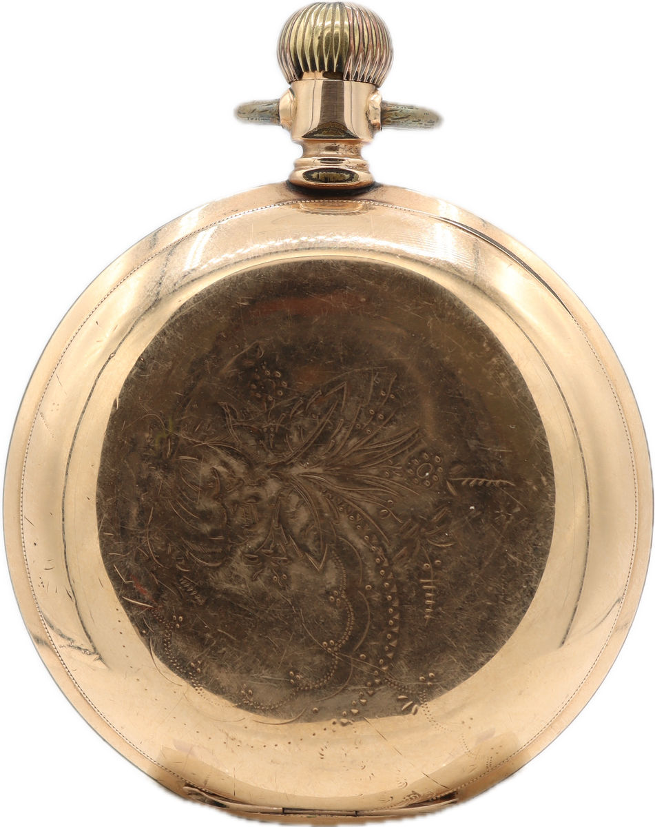 Antique 16s Elgin 15 Jewel Mechanical Pocket Watch Grade 50 Gold Fille ...