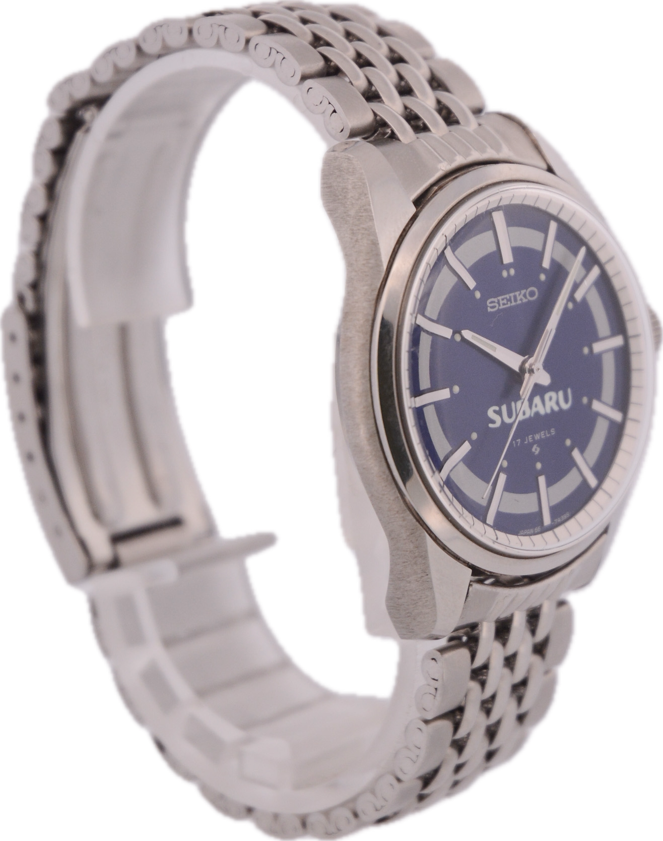 Vintage 35mm Seiko Subaru 66-7109 Men's Mechanical Wristwatch w Beads ...