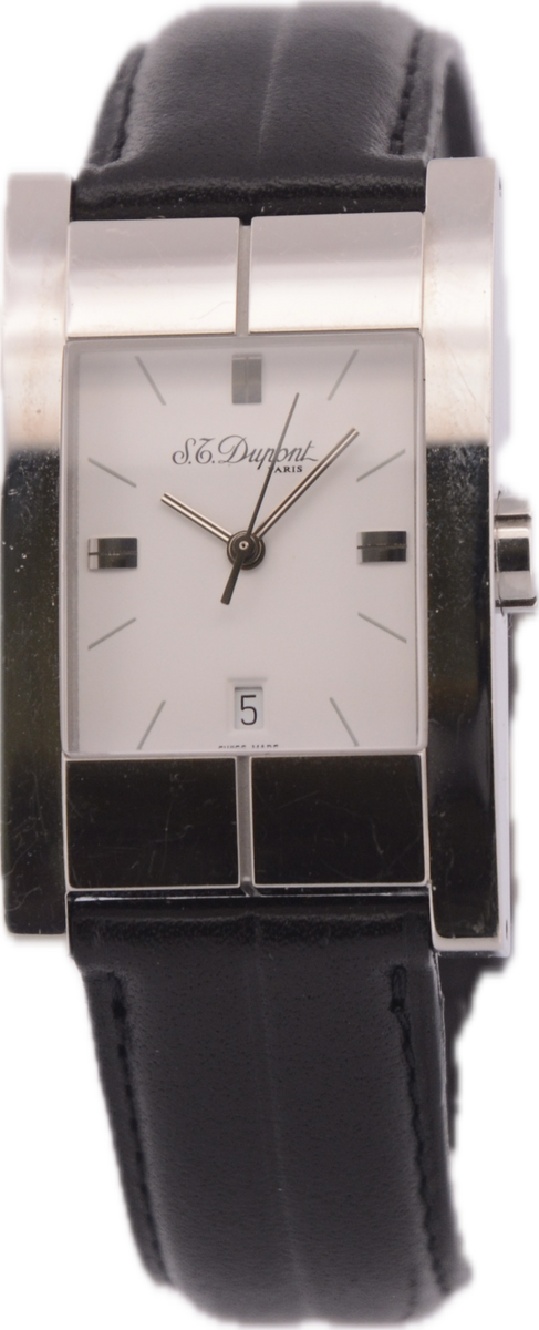 Vintage S.T. Dupont Geometrie Men's Quartz Wristwatch Swiss Full Set V ...