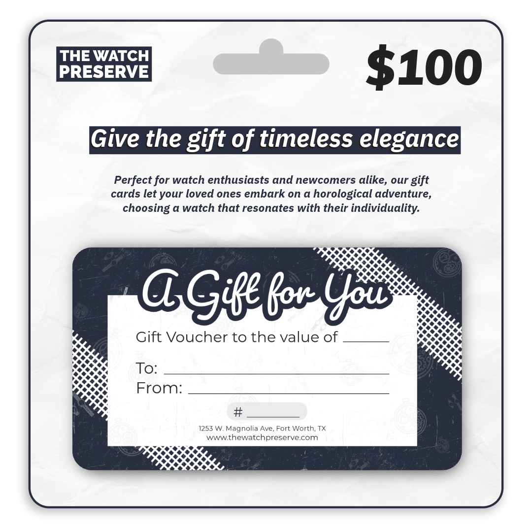 The Watch Preserve Gift Card – thewatchpreserve