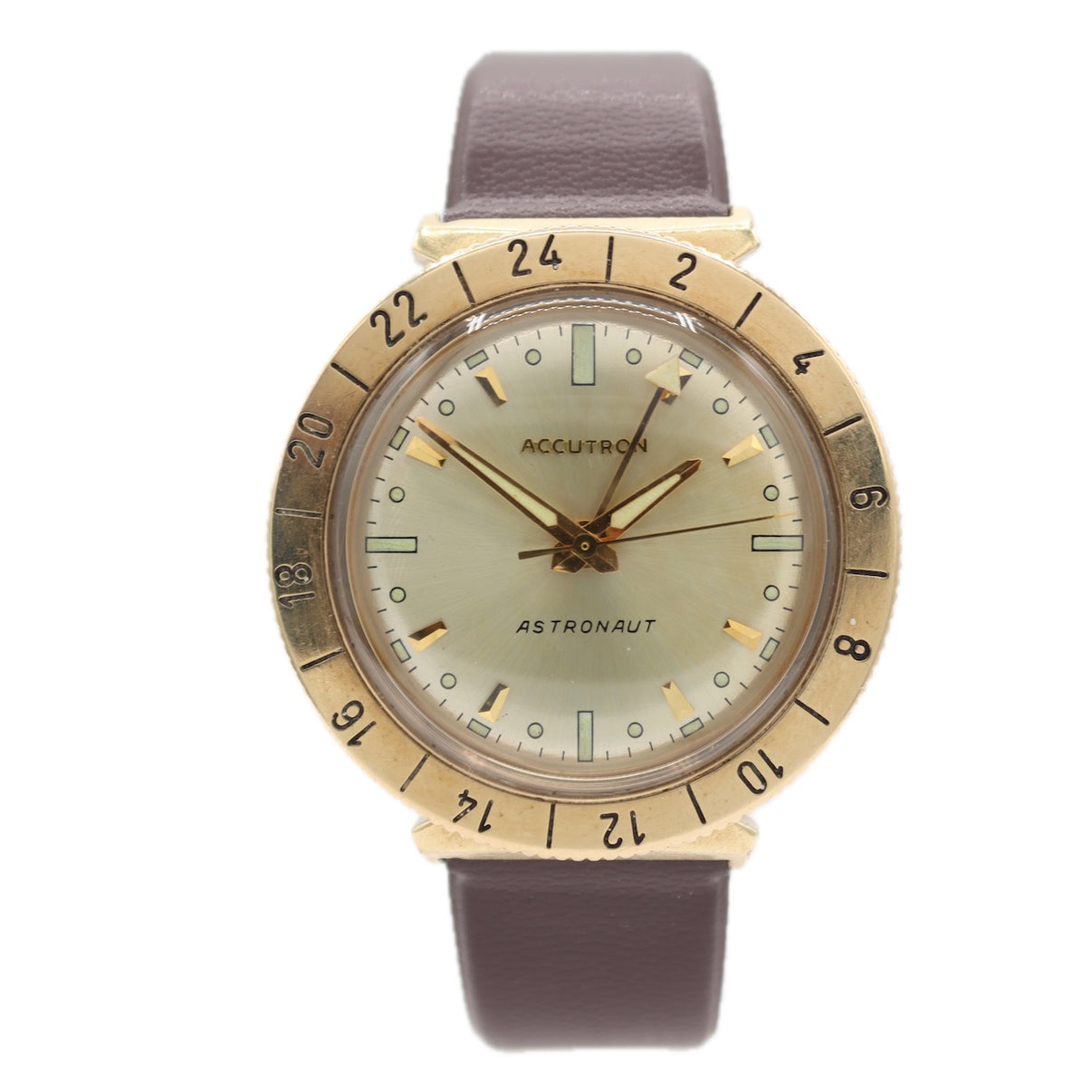 Vintage 1968 Accutron Astronaut Men's Tuning Fork Wristwatch 214 USA 1 ...