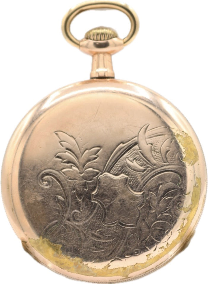 Antique 16S Hamilton Montgomery Mechanical Railroad Pocket Watch 996 1 ...