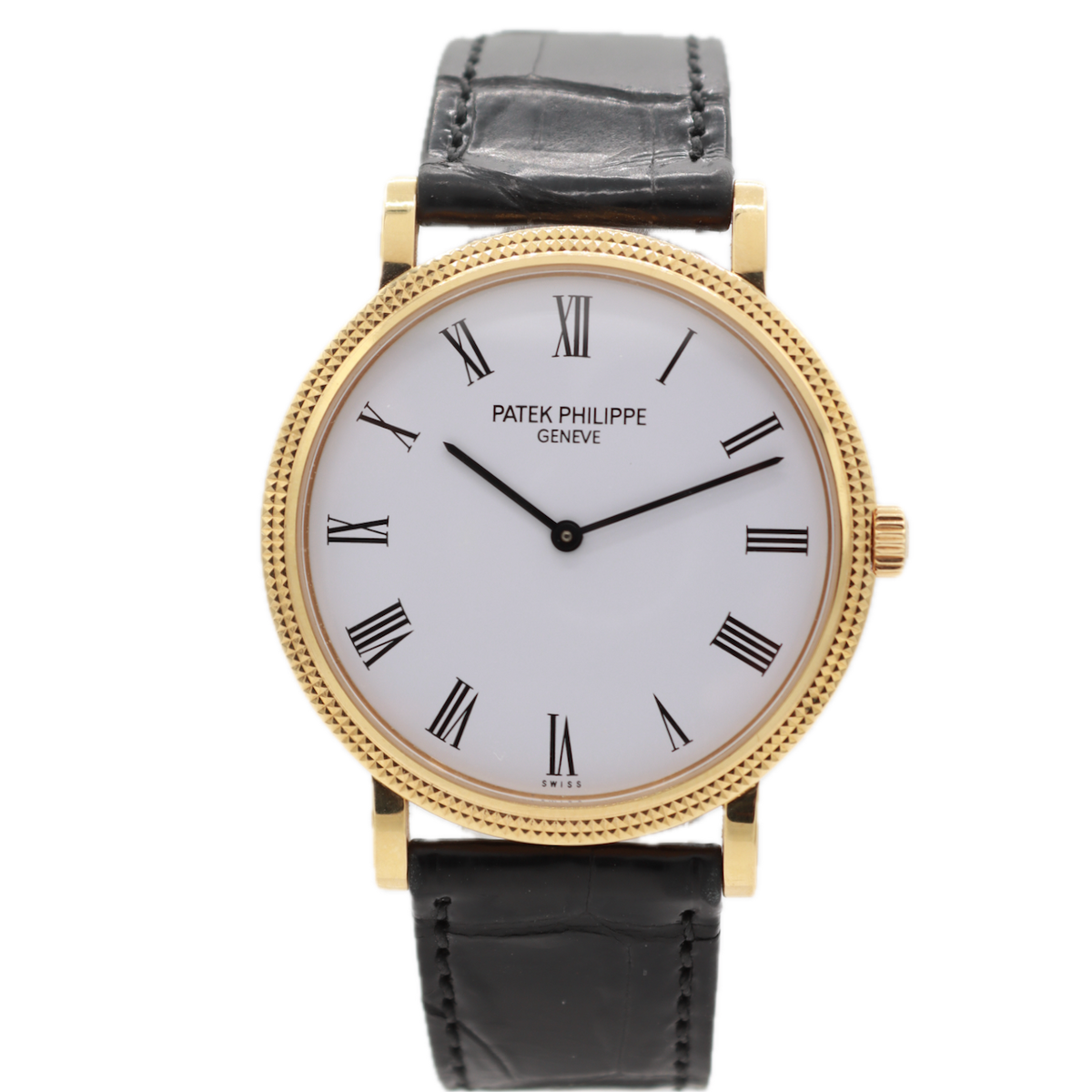 Patek Philippe 18K Calatrava 5120J-001 Men's Micro Rotor Wristwatch 24 ...